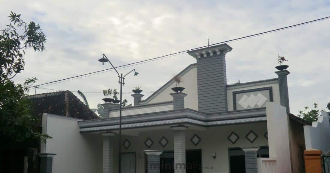 Gambar Resplang Minimalis Melindungi Rumah Dari Cuaca Luar