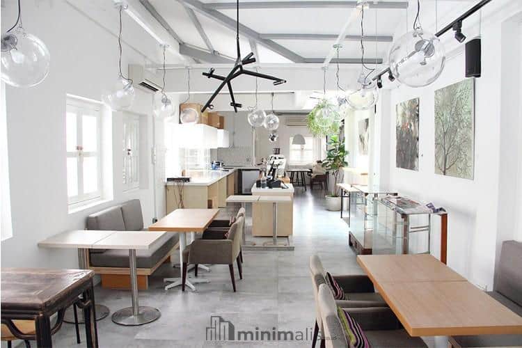 Bentuk Cafe Minimalis Dan Cara Membuatnya Agar Bercuan - Minimalist