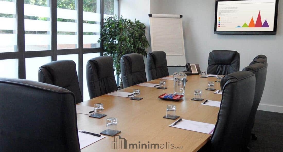 Kerja di Rumah Dengan Design Ruang Rapat Minimalis yang Brilian