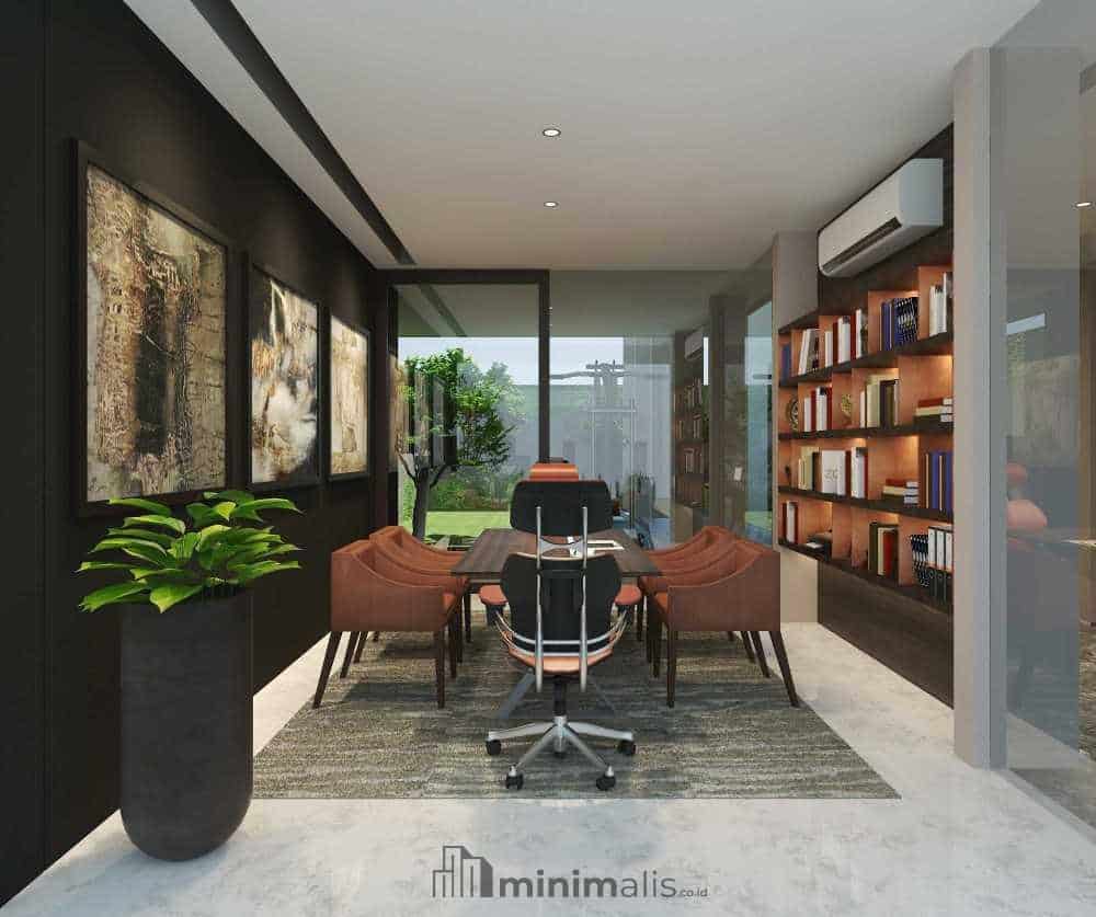 Kerja di Rumah Dengan Design Ruang Rapat Minimalis yang Brilian ...
