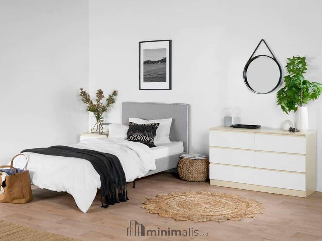 Tema Kamar Minimalis Disesuaikan Dengan Ukuran dan Furnitur di Dalamnya