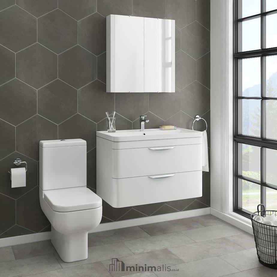 Ukuran Toilet Minimalis Ideal dan Cara Membuatnya Nampak Besar