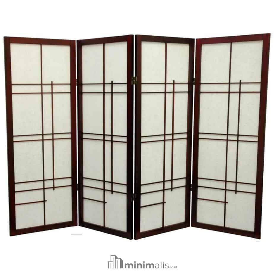 4 Macam Partisi Portable Minimalis, Dari Modern Hingga Gaya Jepang
