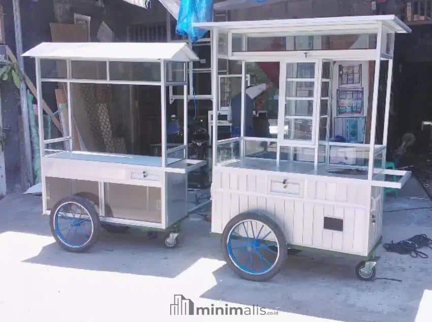 3 Rombong Minimalis Aluminium yang Dapat Mendatangkan Cuan