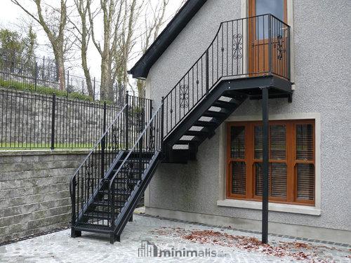 Tangga Luar Rumah Minimalis, Eksterior Bernilai Guna Tinggi