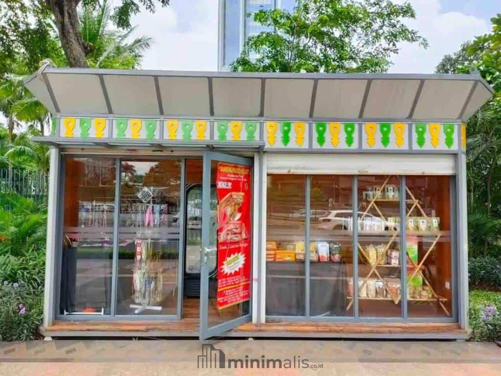 Tips Membuat Desain Kios Minimalis Sederhana dan 7 Contohnya