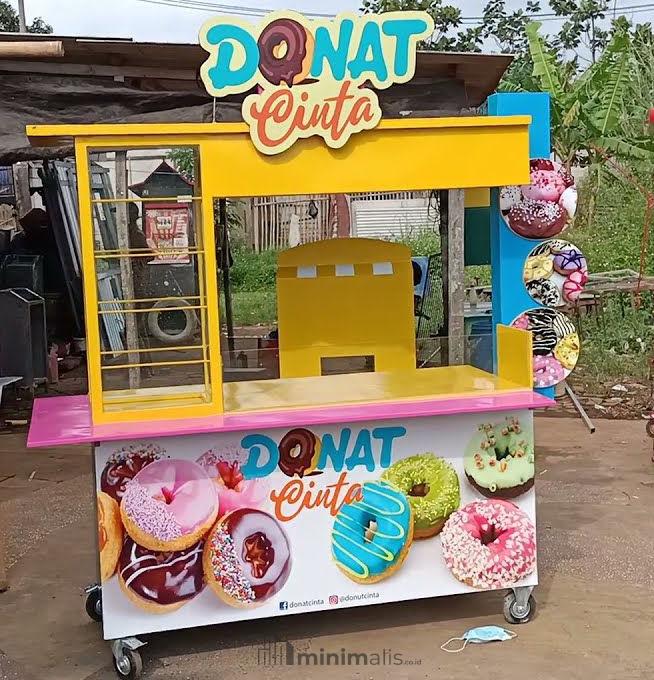 Jadikan Gerobak Donat Minimalis Kamu Mampu Menjual Lebih Banyak ...