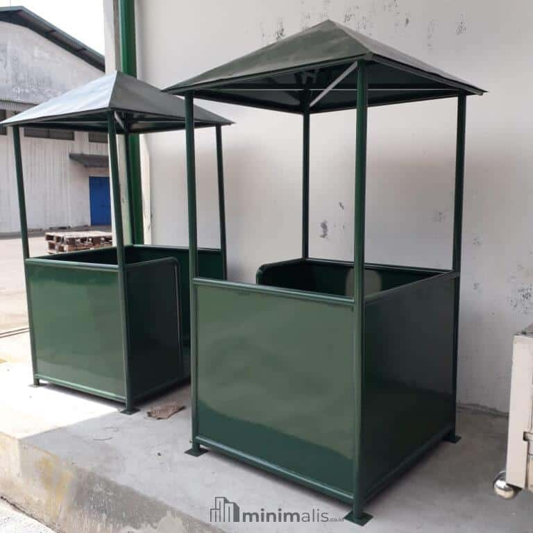 8 Jenis dan Ukuran Pos Satpam Minimalis Untuk Kamu Gunakan