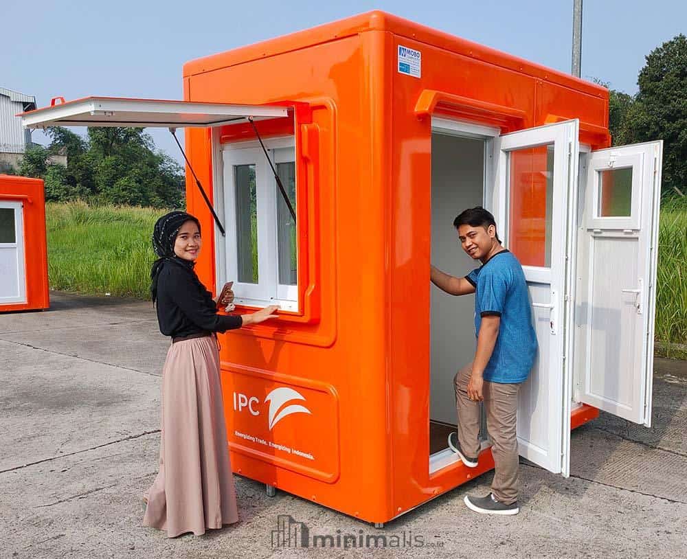 5+ Jenis dan Ukuran Pos Satpam Minimalis Terbaru 2025 - Minimalist