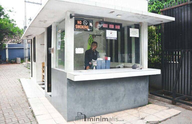 8 Jenis dan Ukuran Pos Satpam Minimalis Untuk Kamu Gunakan