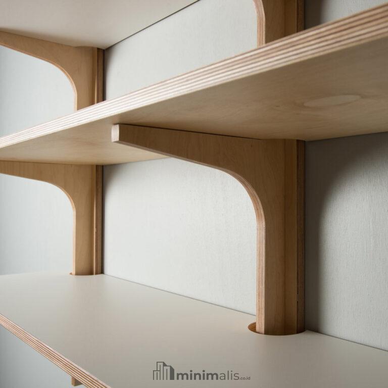 5 Macam Rak Triplek Minimalis Super Awet dan Gampang Dibikin