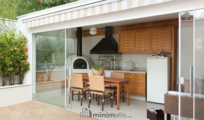 Teras Tertutup Minimalis Menggabungkan Nuansa Interior dan Eksterior ...