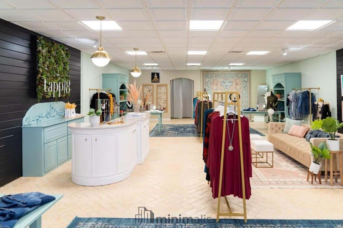 8 Trik Cepat Membuat Butik Minimalis di Rumah yang Elegan - Minimalist