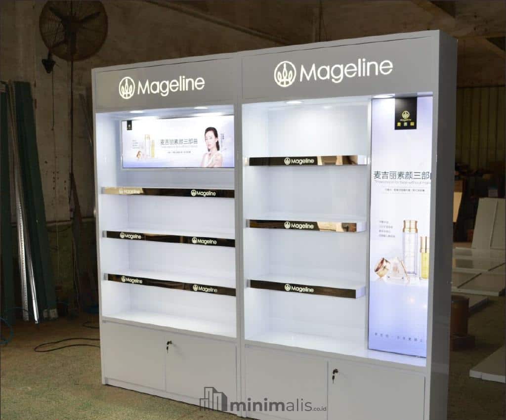 9 Tips Jitu Etalase Kosmetik Minimalis Memiliki Nilai Jual Tinggi ...