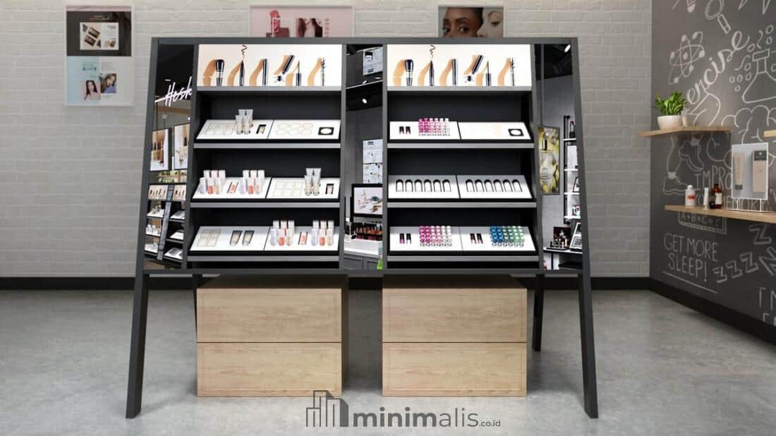 9 Tips Jitu Etalase Kosmetik Minimalis Memiliki Nilai Jual Tinggi