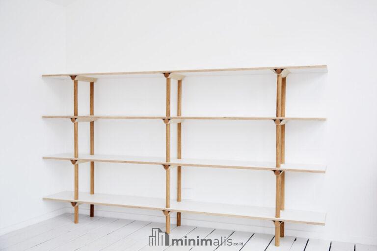 5 Macam Rak Triplek Minimalis Super Awet dan Gampang Dibikin