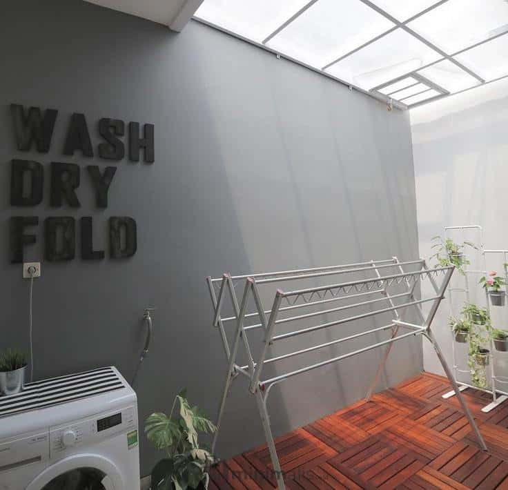 Tempat Cuci Baju dan Jemuran Minimalis, 8 Desain Beserta Tipsnya ...