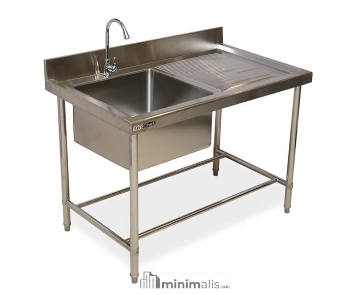 Tempat Cuci Piring Minimalis Multifungsi Pada Dapur Kecil