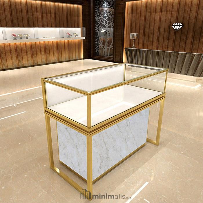 4 Tips Mendandani Etalase Emas Minimalis Biar Makin Berkilauan - Minimalist