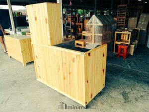 Gerobak Minimalis Kayu, Budget Rendah Tapi Konversi Tinggi