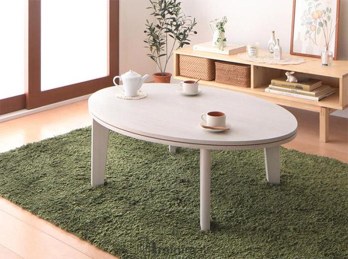 Meja Oshin Minimalis Modern, Serasa Ada di Drama Jepang 90an - Minimalist