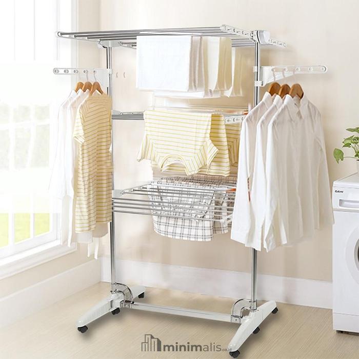 Model Rak Baju Minimalis Menjaga Pakaian Tetap Rapi Saat Ingin Dikenakan