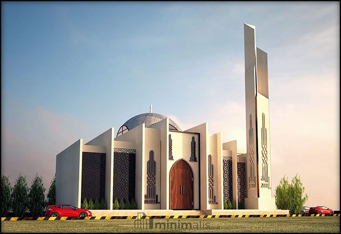 Penuh Spiritualitas, Warna Masjid Minimalis Penuh Arti dan Makna