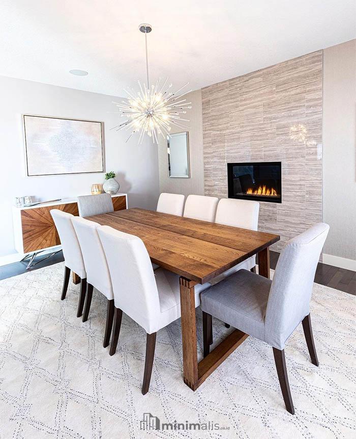 53+ Inspirasi Desain Ruang Makan Serasa Bersantap di Restoran Mewah