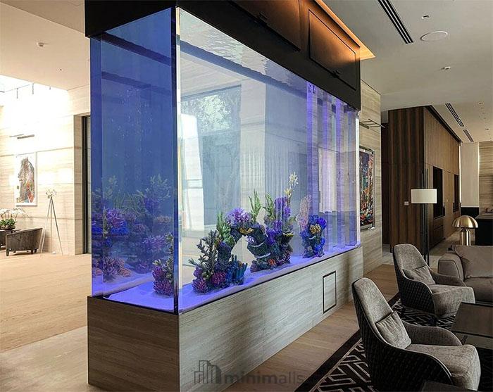 43+ Aquarium Minimalis Penuh Warna dan Keindahan - Minimalist