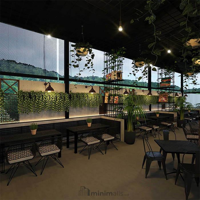 40+ Desain Cafe Minimalis Bikin Pelanggan Betah dan Jadi Langganan - Minimalist