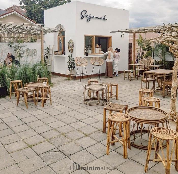 40+ Desain Cafe Minimalis Bikin Pelanggan Betah dan Jadi Langganan - Minimalist