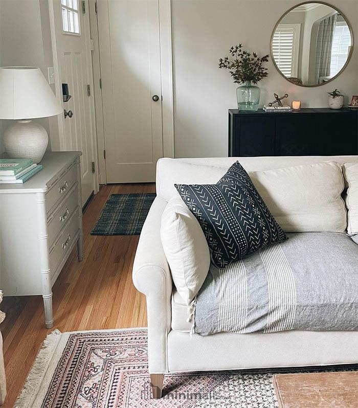 30+ Ruang Tamu Minimalis 3x3 Bergaya Mungil Cenderung Lebih Rileks! - Minimalist