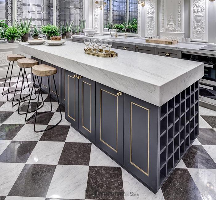 32+ Model Kitchen Set Minimalis Mewah, Tampilan Ngejreng Masak pun ...