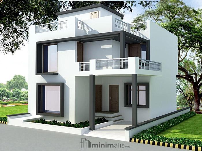 44+ Model Atap Rumah Minimalis, Miring atau Datar tak Masalah! - Minimalist