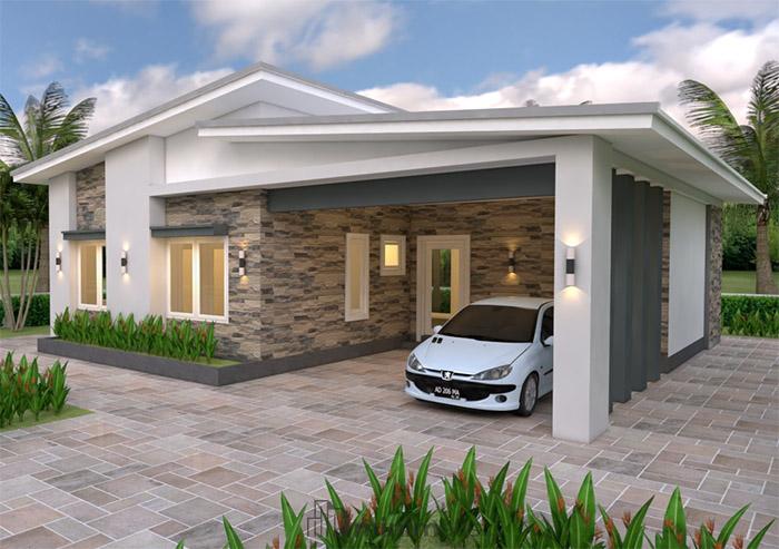 44+ Model Atap Rumah Minimalis, Miring atau Datar tak Masalah! - Minimalist