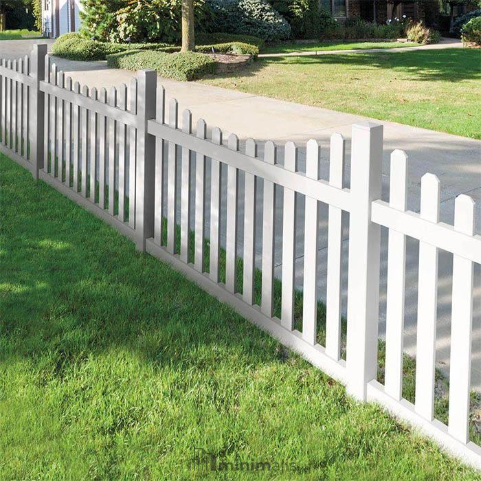 38+ Pagar Kayu Minimalis Dengan Sejumlah Ide Mantap