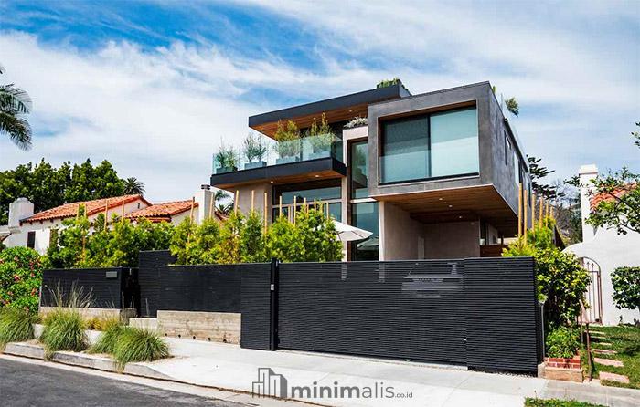 42+ Model Pagar Rumah Minimalis Peningkat Desain Eksterior Hunian ...