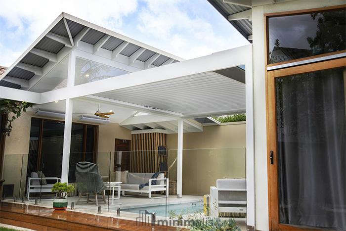 42+ Teras Minimalis Elegan Dengan Susunan Material Paling Mantap!