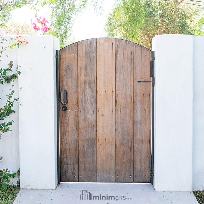 45+ Gaya Pintu Pagar Minimalis dan Material yang Digunakan - Minimalist