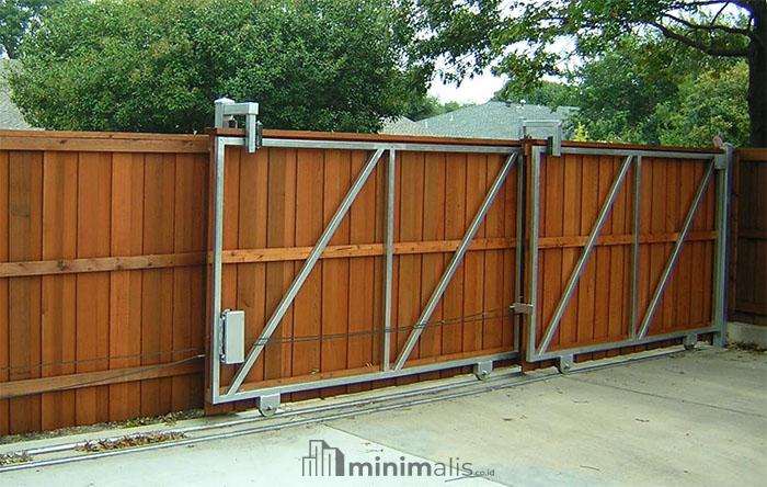38+ Pagar Kayu Minimalis Dengan Sejumlah Ide Mantap