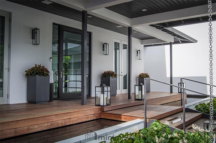 42+ Teras Minimalis Elegan Dengan Susunan Material Paling Mantap!