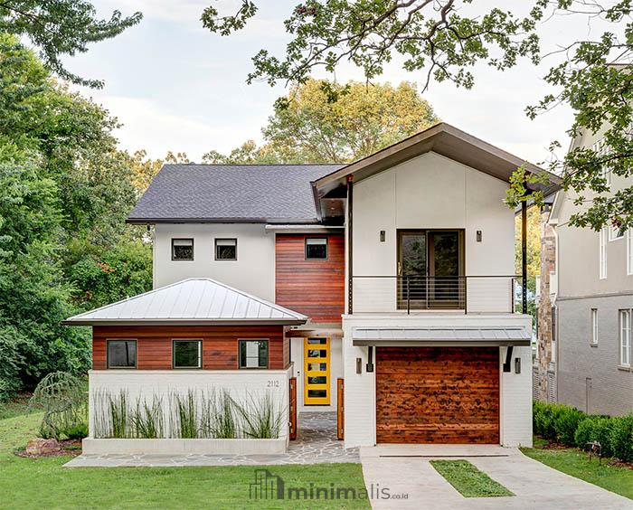 30+ Model Depan Rumah Minimalis Nampak Menonjol dan Berkelas