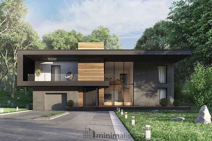 30+ Model Depan Rumah Minimalis Nampak Menonjol dan Berkelas