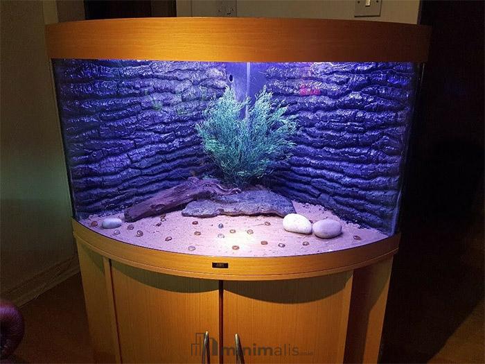 39+ Meja Aquarium Minimalis Dari Material yang Cantik Tahan Lama
