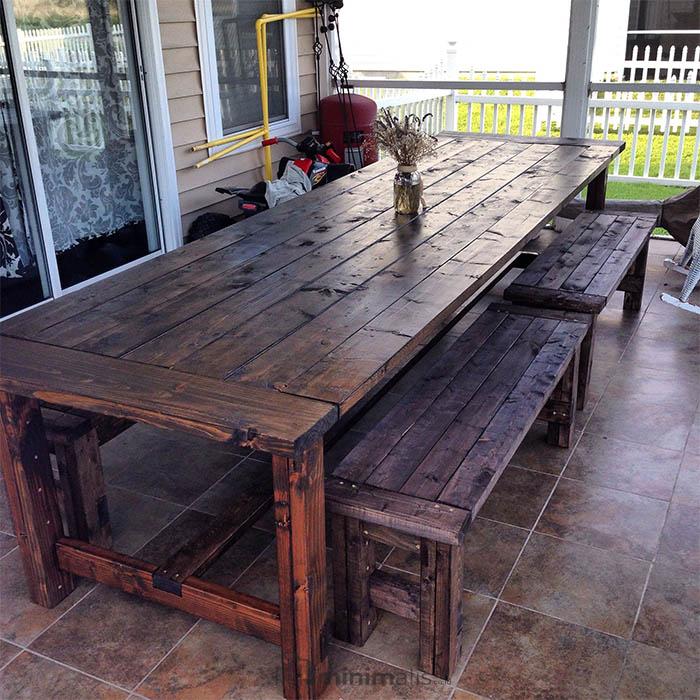 38+ Meja Kayu Minimalis dan Varian yang Direkomendasikan