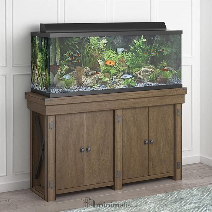 39+ Meja Aquarium Minimalis Dari Material yang Cantik Tahan Lama ...