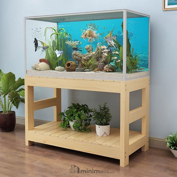 39+ Meja Aquarium Minimalis Dari Material yang Cantik Tahan Lama ...