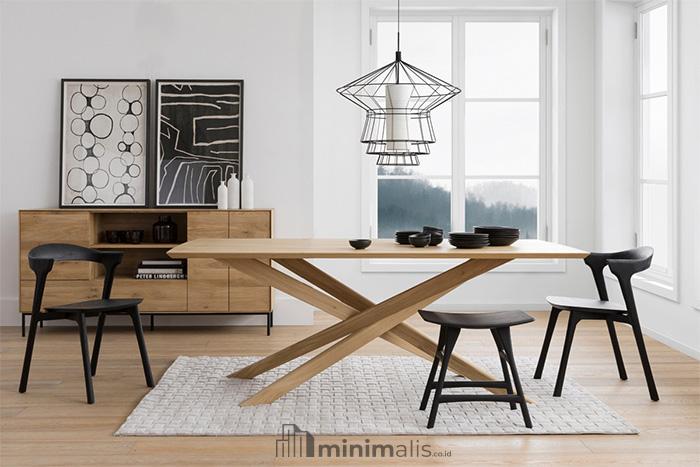 38+ Meja Kayu Minimalis dan Varian yang Direkomendasikan - Minimalist