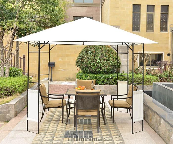 44+ Gazebo Minimalis Pemanis Hunian, Peningkat Aktivitas Luar Ruangan ...