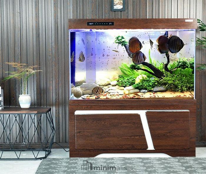 39+ Meja Aquarium Minimalis Dari Material yang Cantik Tahan Lama ...